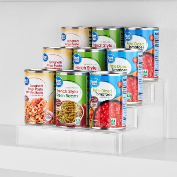 The Home Edit | Kitchen | New Set Of 2 The Home Edit Clear 3tier Riser ...